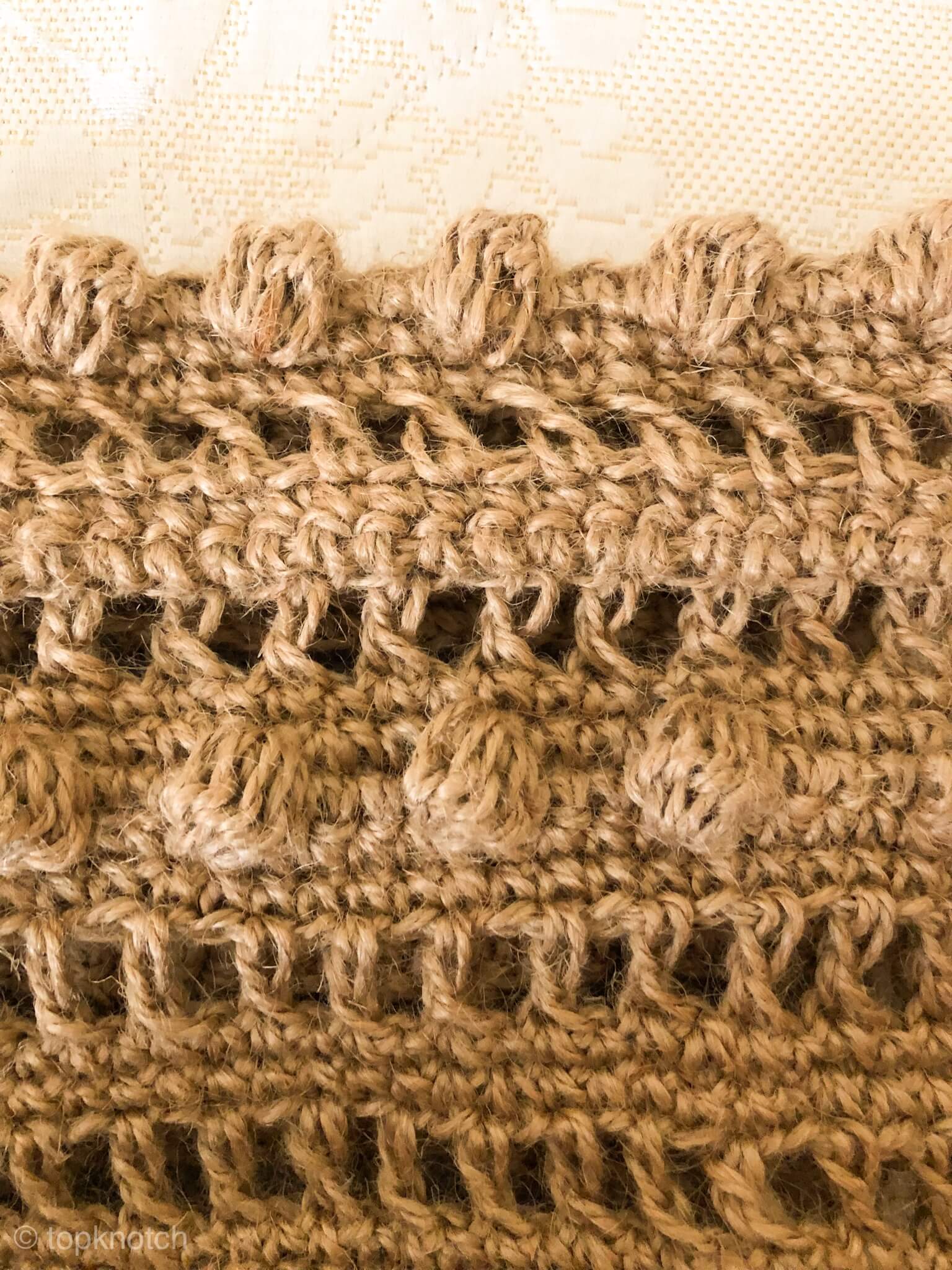 Boho Crochet Ceiling lamp shade - Free pattern. – Topknotch