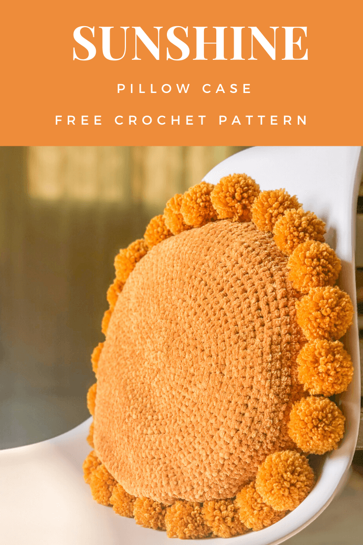 Sunshine Crochet Pillow Case - Free Pattern. – Topknotch