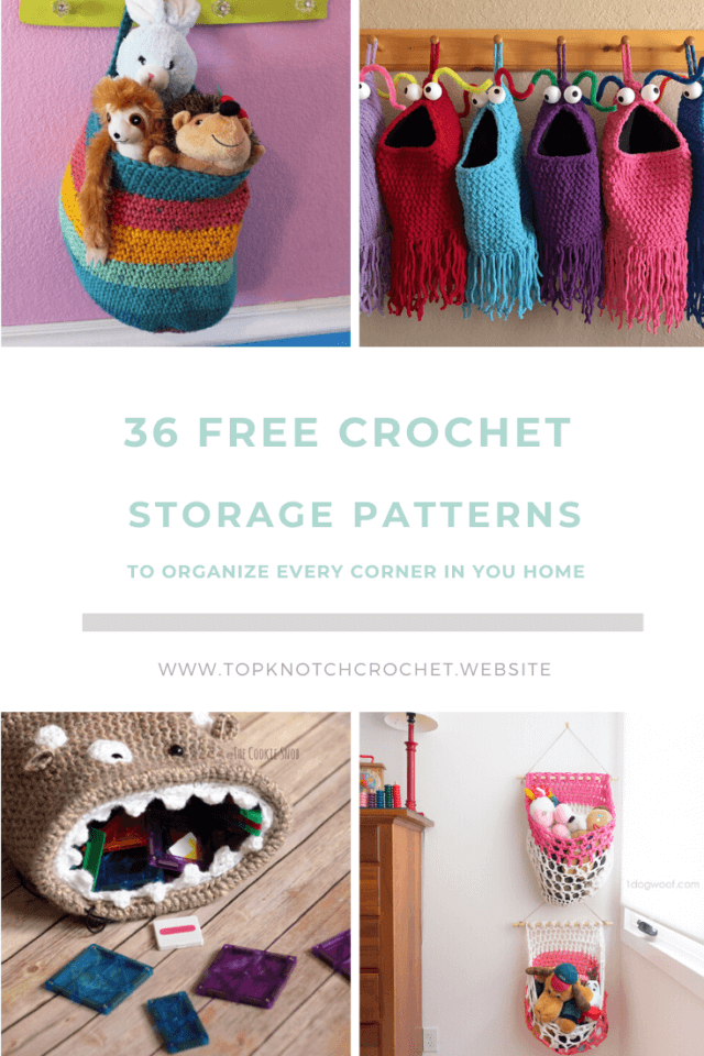 Crochet Patterns To Organize Every Corner In Your Home – Topknotch